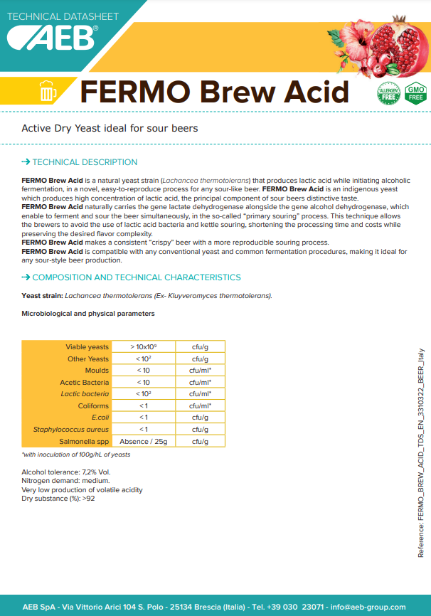 AEB Fermo Brew Acid - 500g