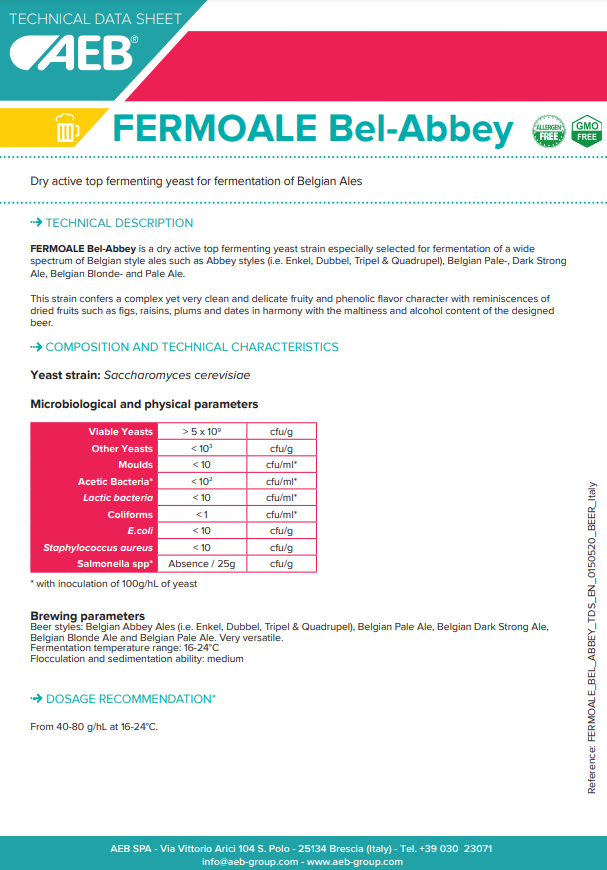 AEB Fermoale Bel-Abbey - 500g
